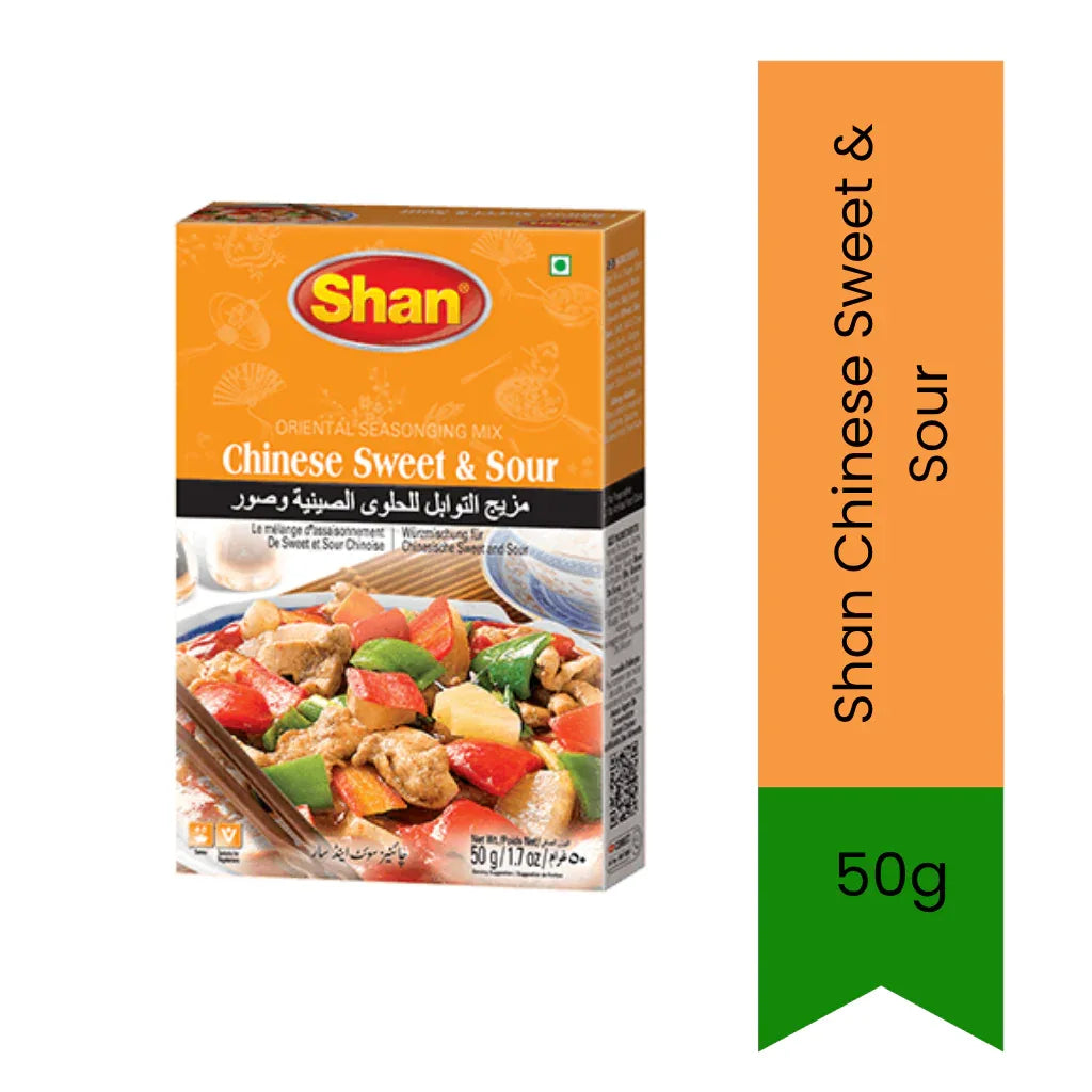 Shan Sweet & Sour Mix 50g | Chinese Cooking Sauce Mix – IndiaBazaar.co.za