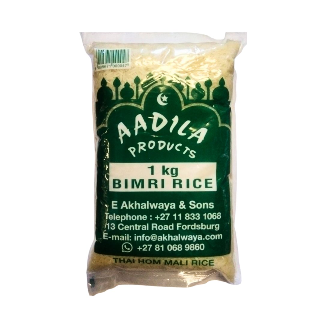 Aadila Bimri Rice Thai Hom mali rice 1Kg | IndiaBazaar.co.za