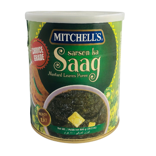Mitchell's Sarson Ka Saag / Feuilles De Moutarde Puree |BB:24.MAR.2027 | IndiaBazaar.co.za